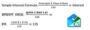 Simple, Compound Interest क्या होता है, ब्याज का Formula